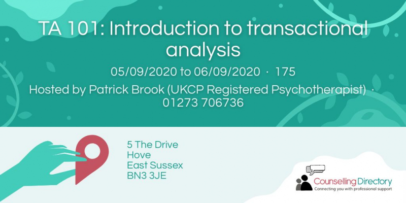 TA 101: Introduction to transactional analysis - Counselling Directory